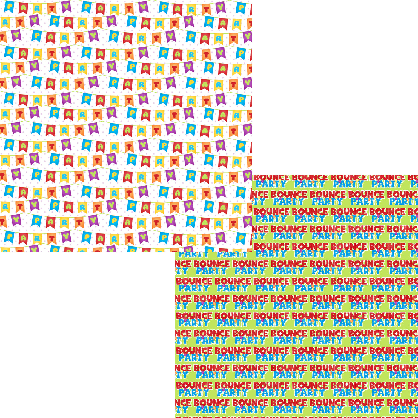 SSC Designs | Bounce House Scrapbook Paper & Embellishment Kit