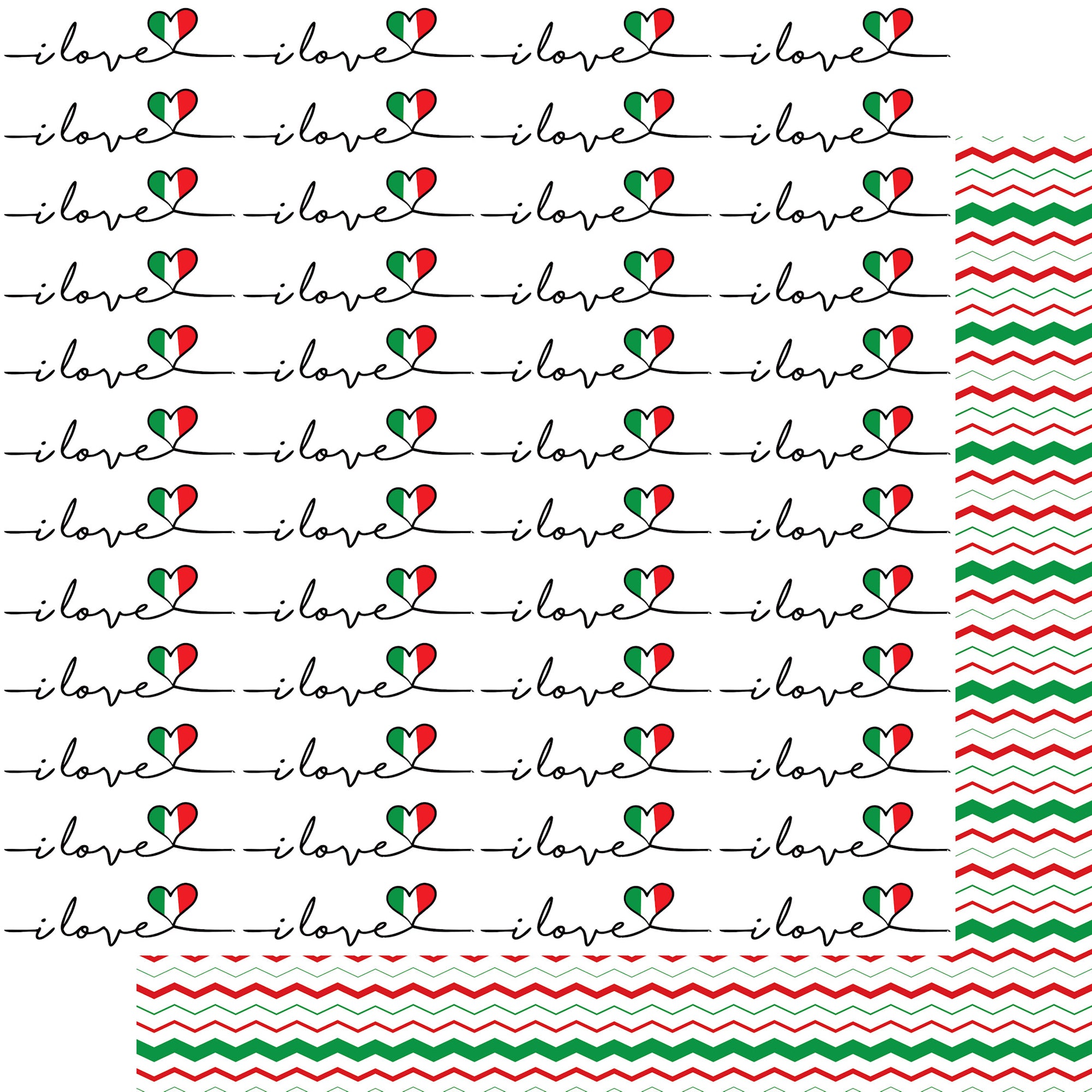 SSC Designs | Italy Travels Io ao I'Italia Scrapbook Paper