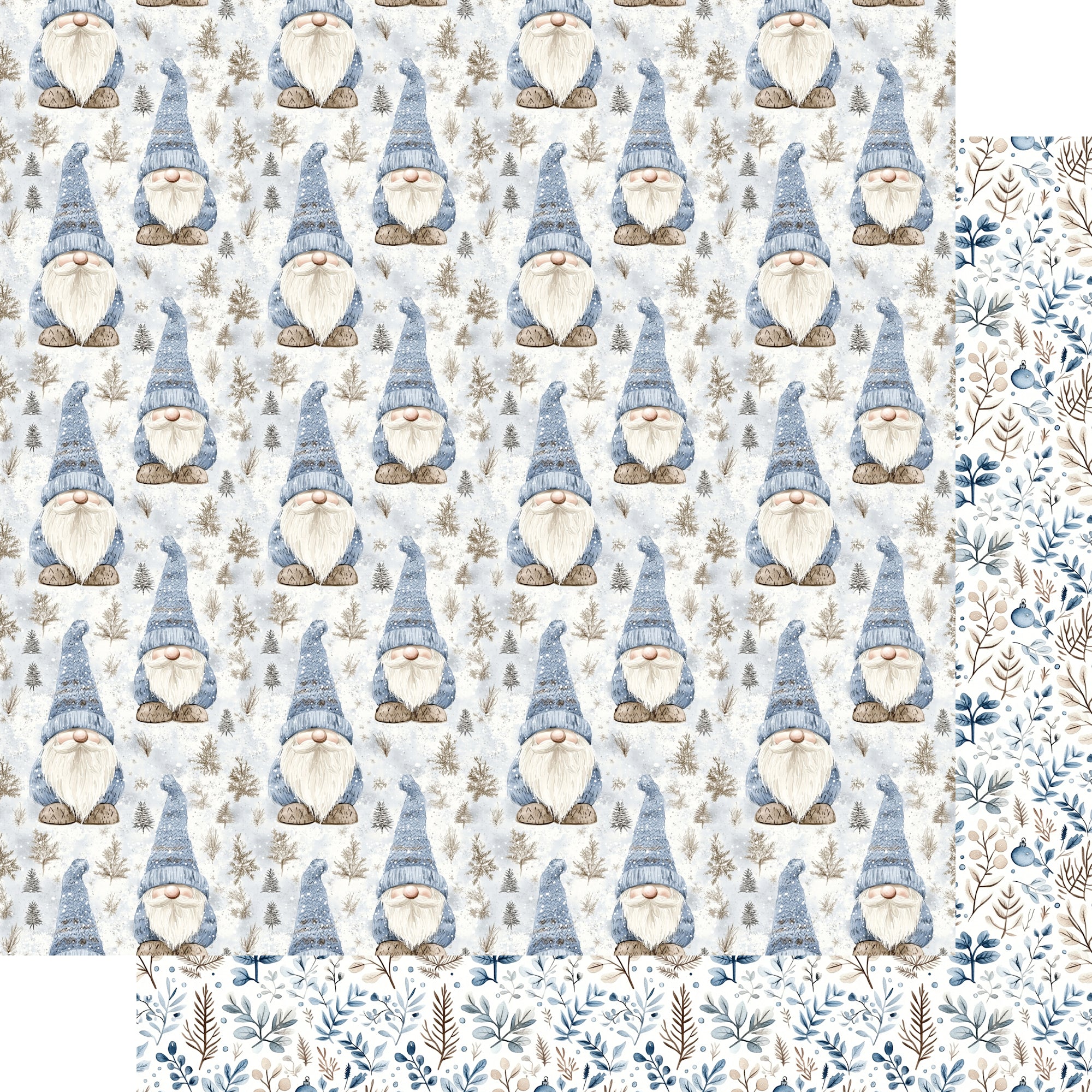 SSC Designs | Nordic Winter Winter Wonder Scrapbook Paper