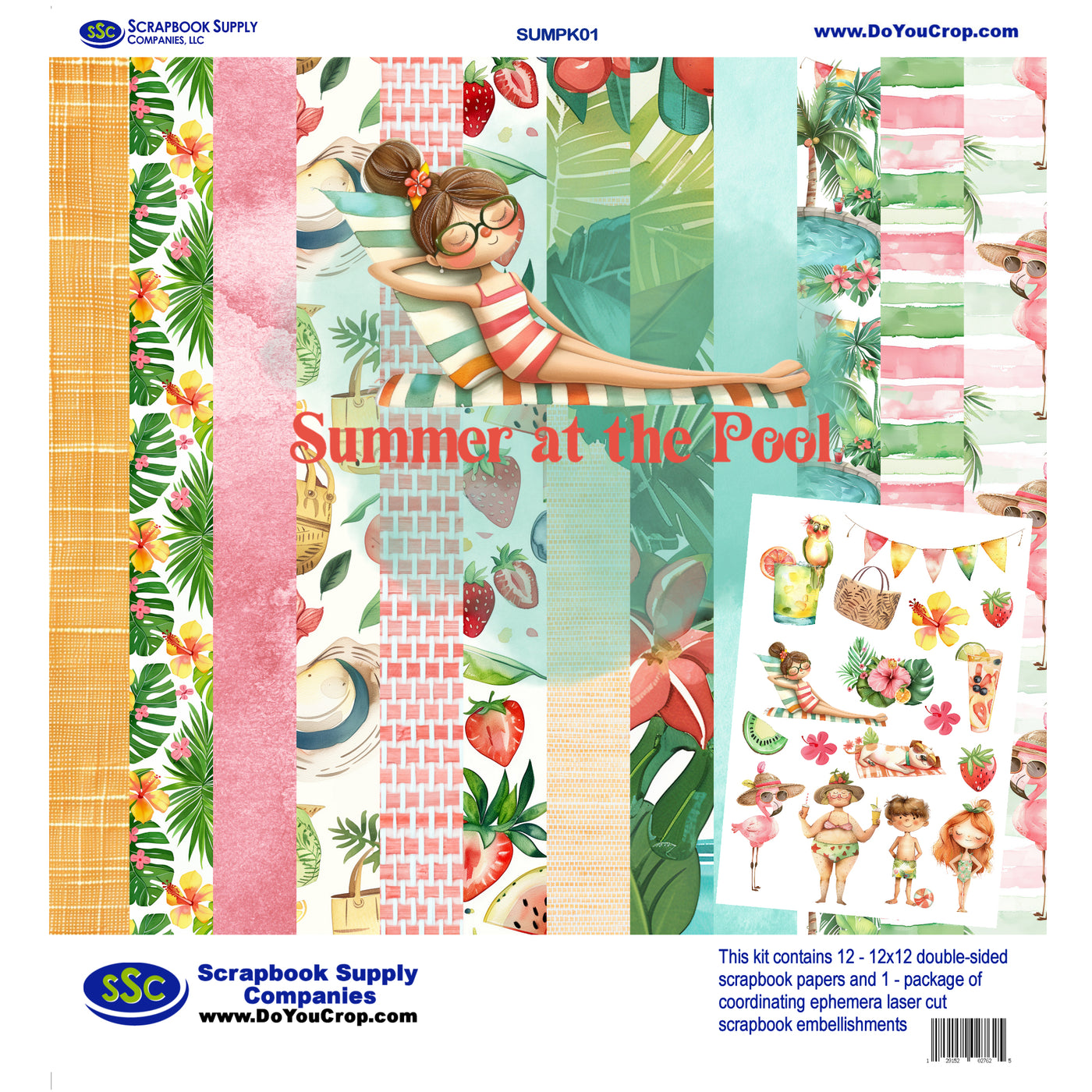 SSC Designs | Summer At The Pool