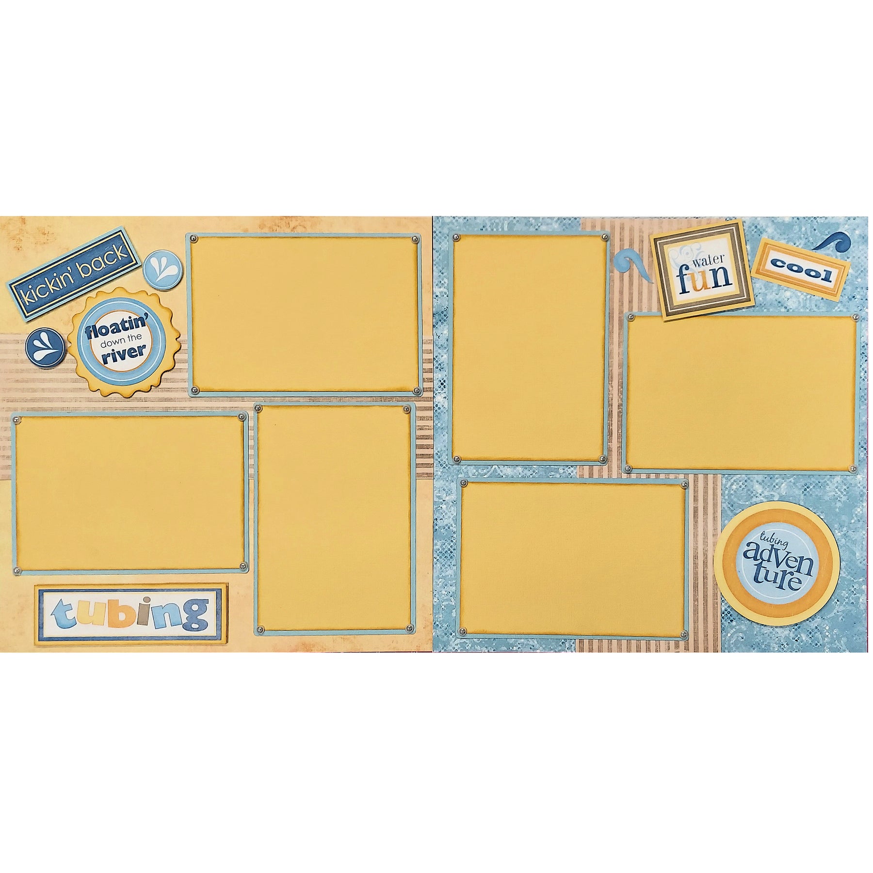 Scrapbook Supply Companies | River Rafting & Tubing Scrapbooking